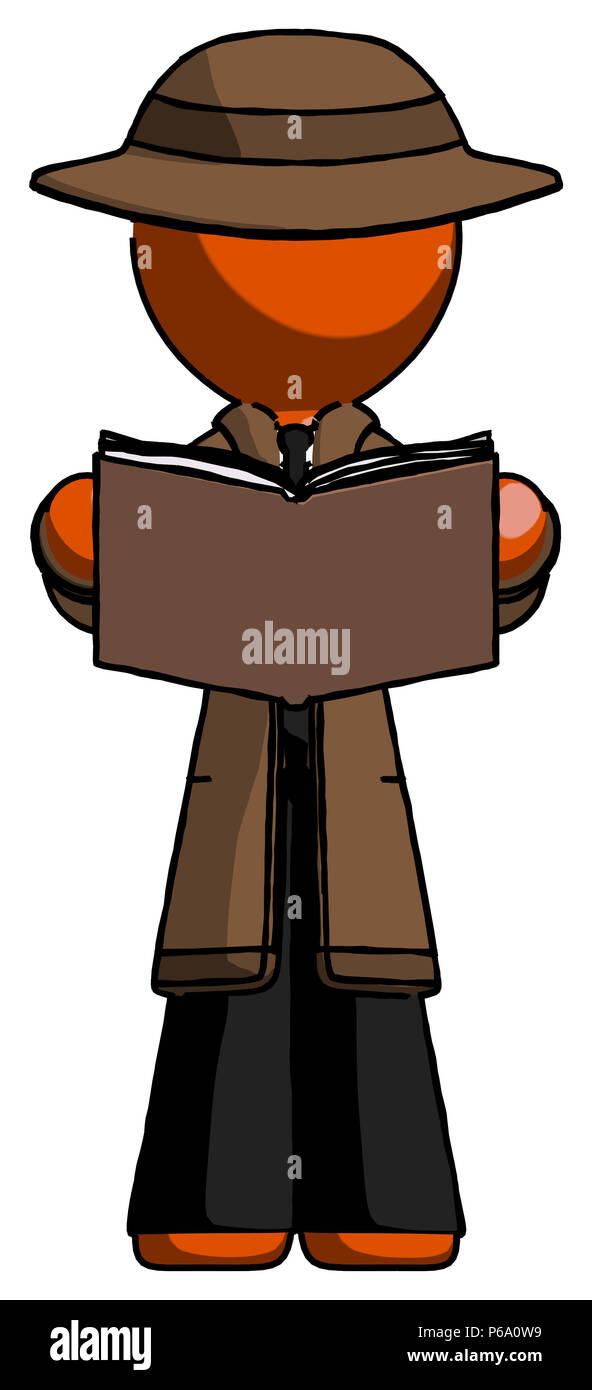 Reading Detective Clip Art