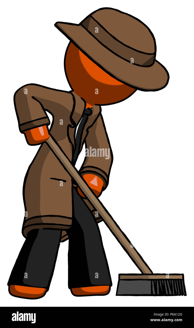 Side view male janitor hi-res stock photography and images - Alamy