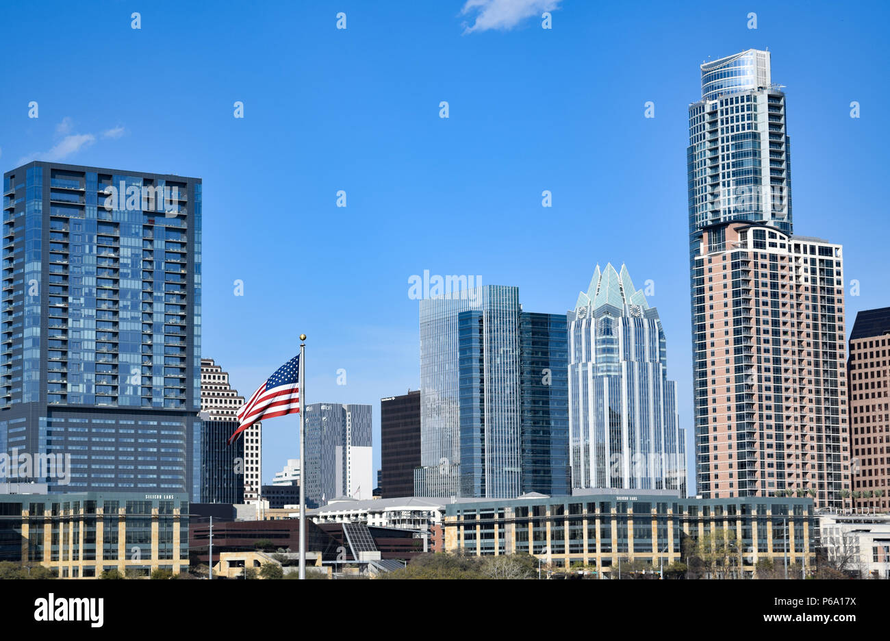 The small portion of the ever-growing skyline of one of the most ...