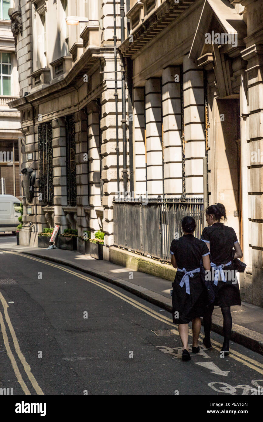 A typical view of the City of london Stock Photo - Alamy