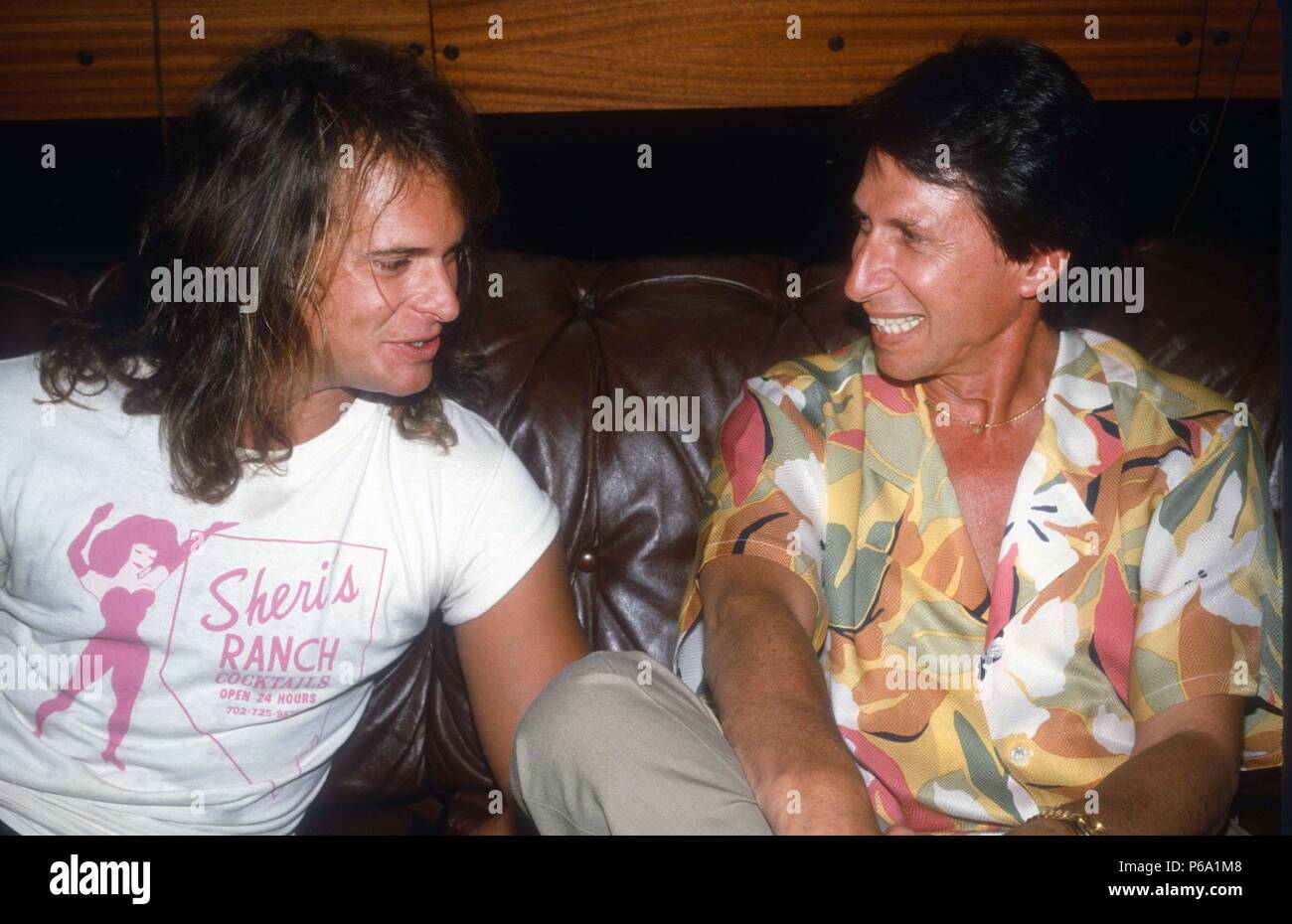 David Lee Roth David Brenner 1985 Photo By Adam Scull/PHOTOlink.net ...