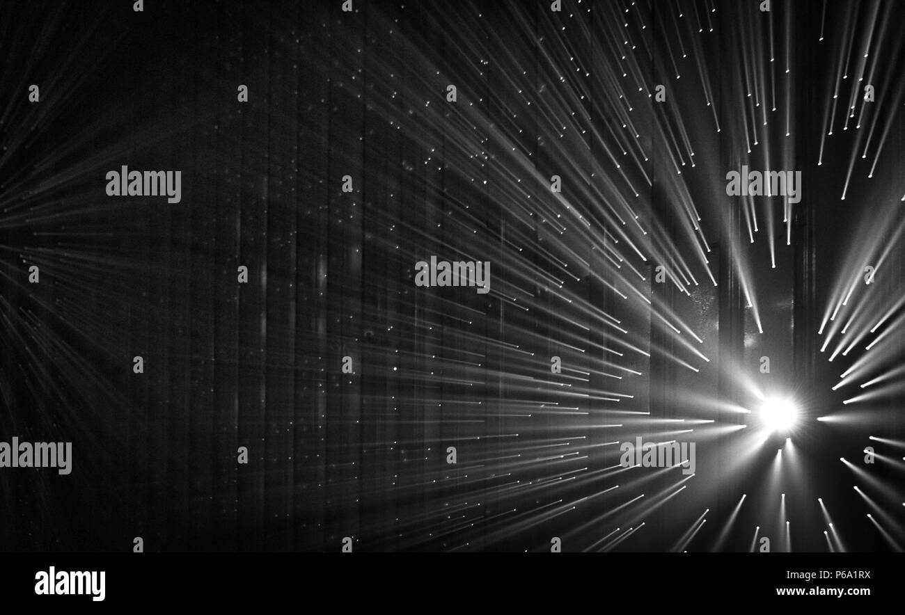 Glowing through holes Black and White Stock Photos & Images - Alamy
