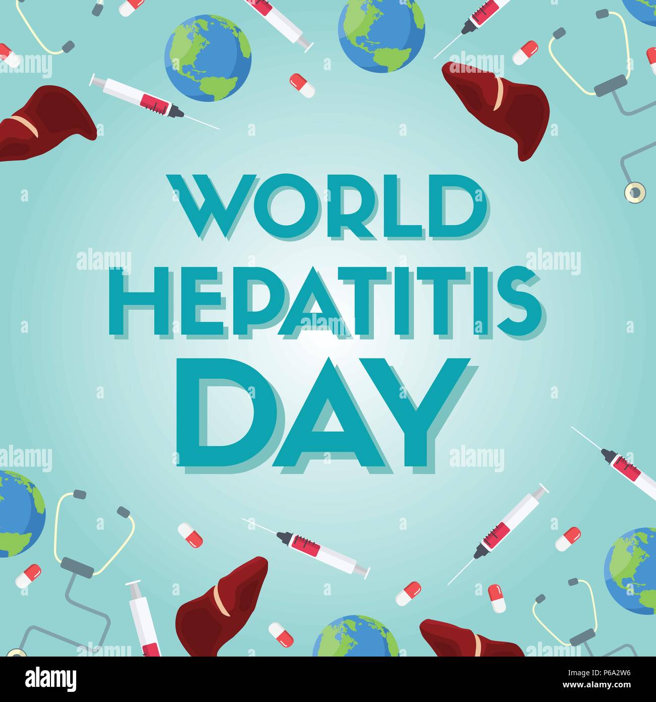 World hepatitis day design background Stock Vector Image & Art - Alamy