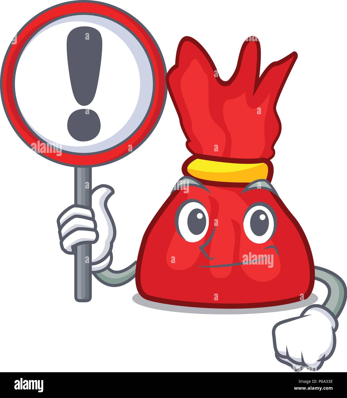 With sign wrapper candy character cartoon Stock Vector Image & Art - Alamy