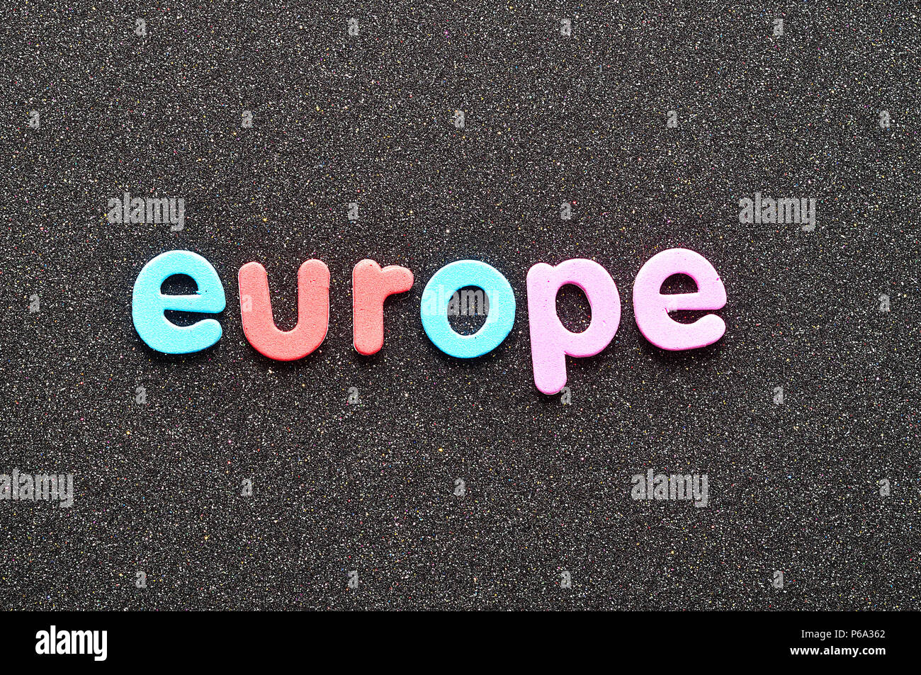 Word europe hi-res stock photography and images - Alamy