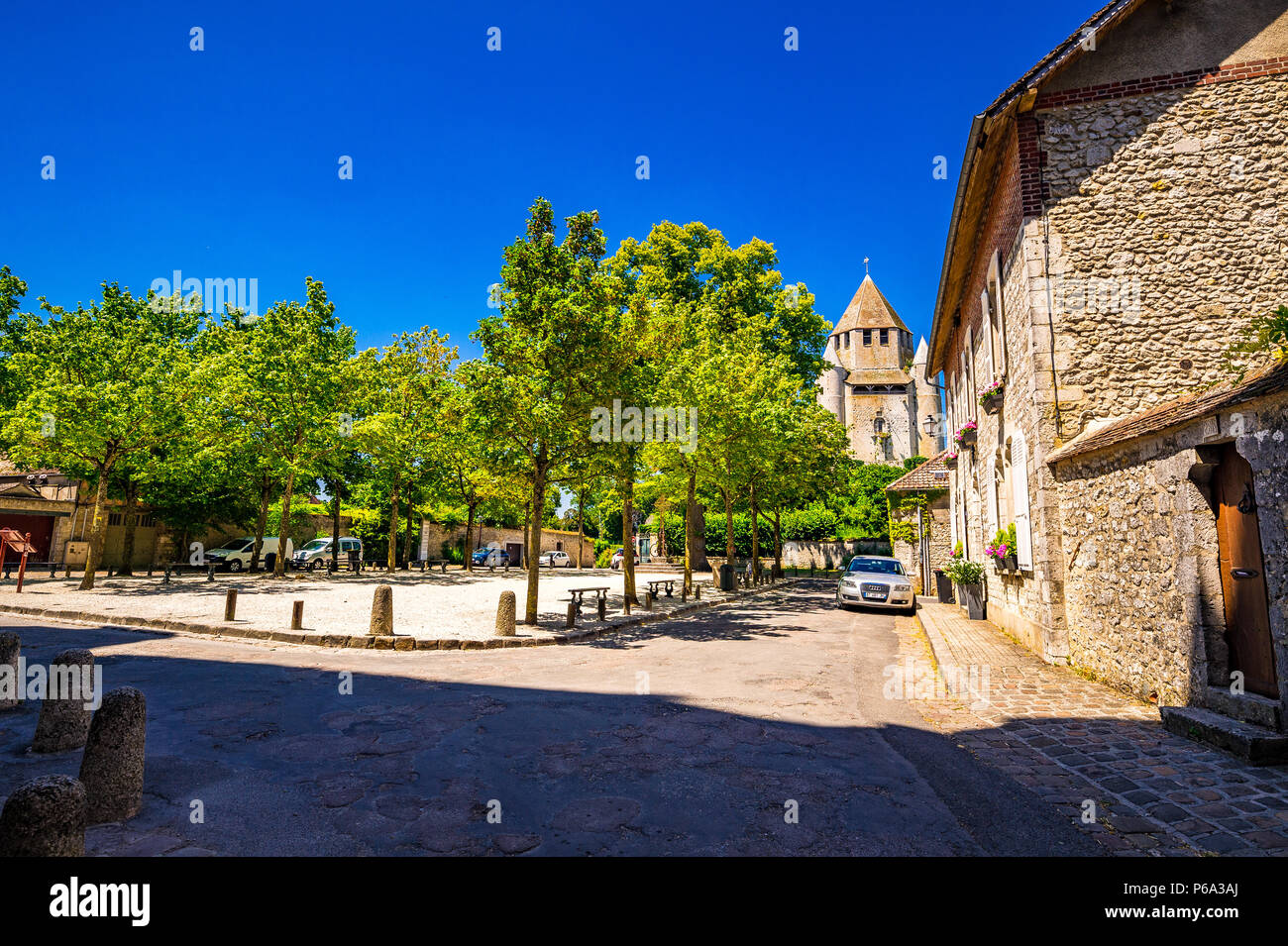Caesar Tower, also known as La Tour Cesar, is a 12th century castle ...