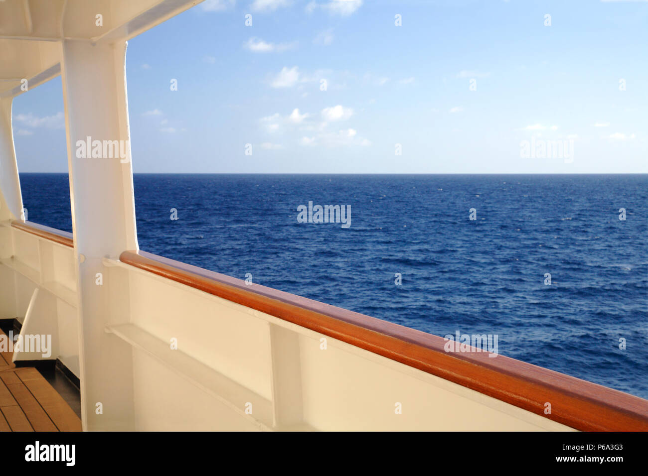 Cruise ship rail railing hi-res stock photography and images - Alamy