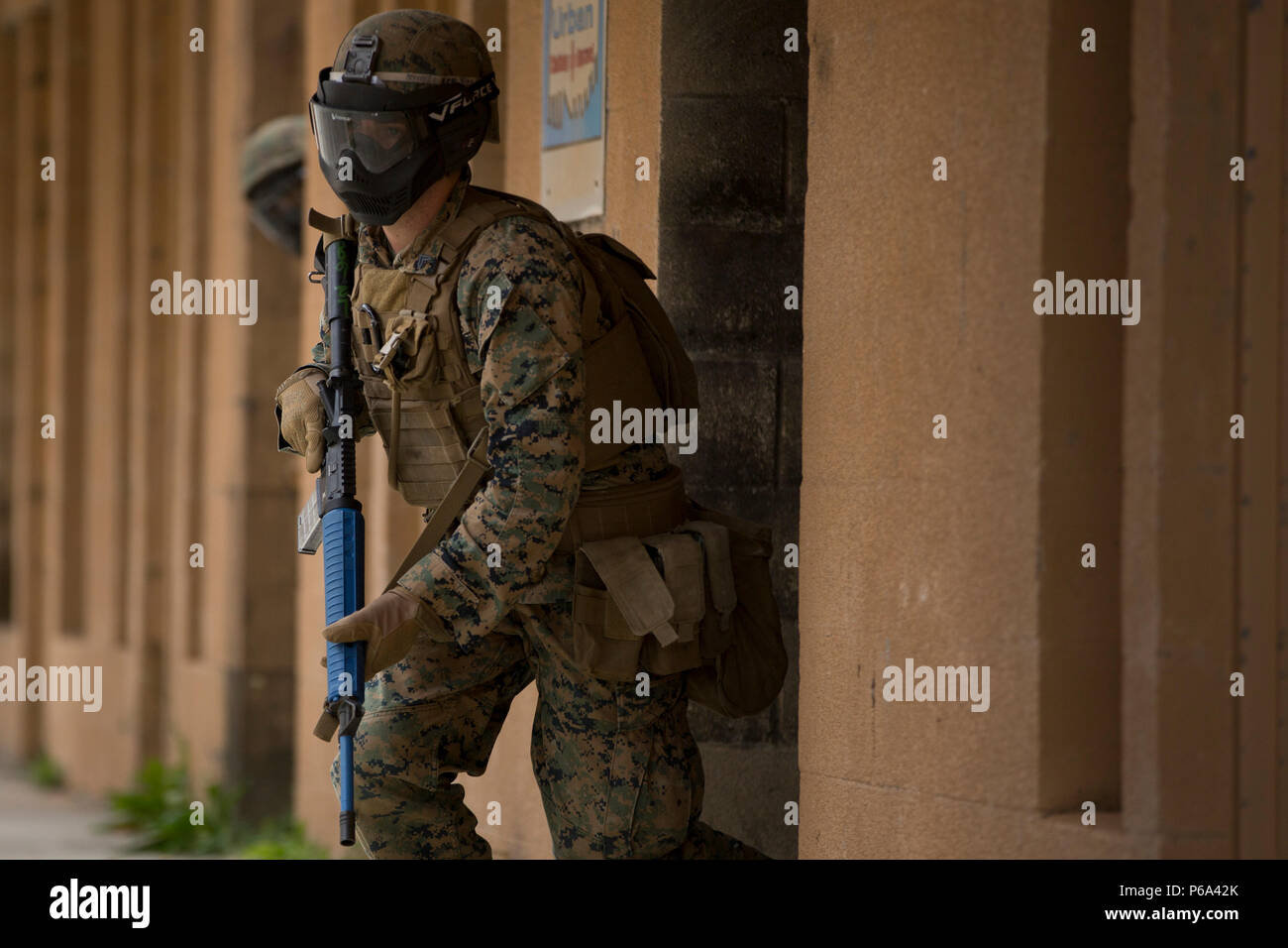 A U.S. Marine from the Advanced Infantry Course (AIC), Advanced ...