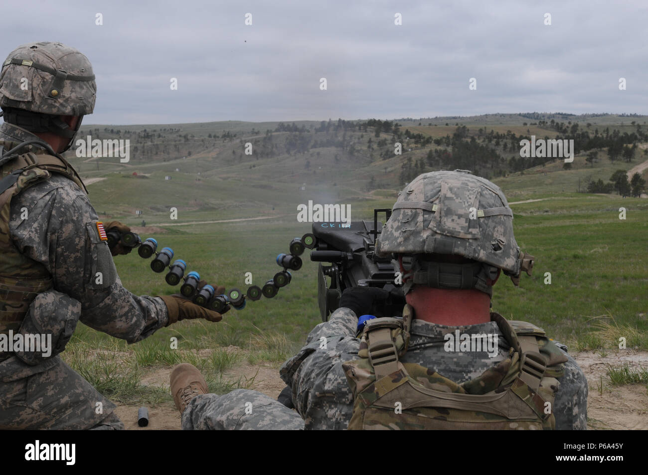 Soldiers from 2nd Battalion, 222nd Field Artillery Regiment, 65th FA ...