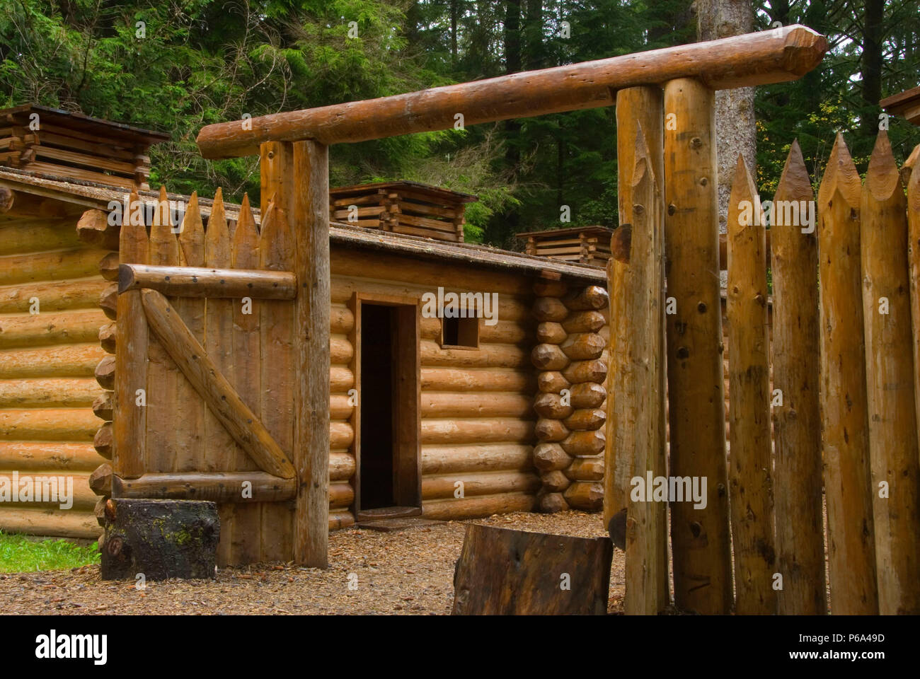 Fort Clatsop, Fort Clatsop National Memorial, Lewis & Clark National ...