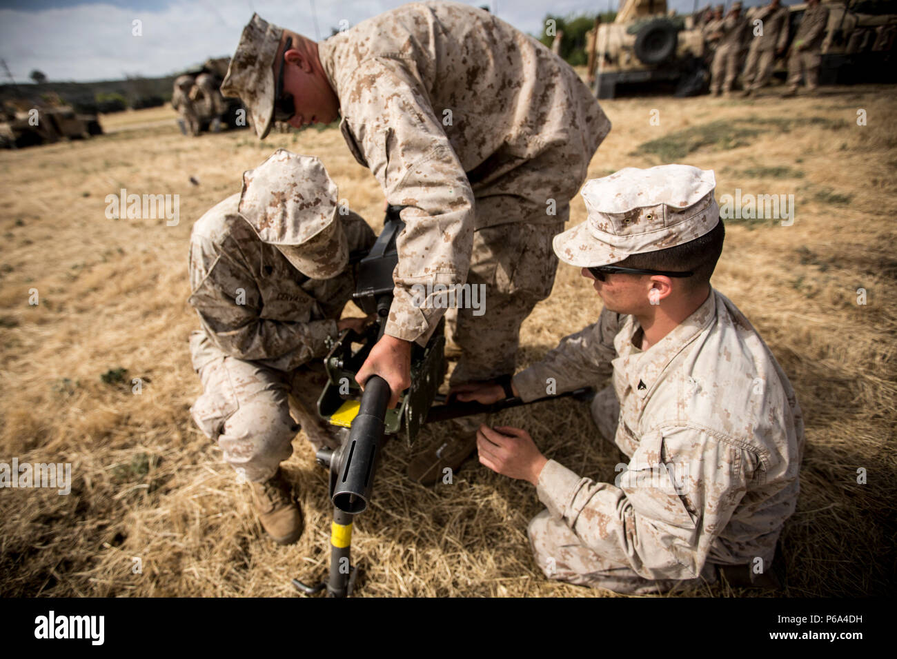 U.S. Marines with 2nd Battalion, 5th Regiment, 1st Marine Division ...