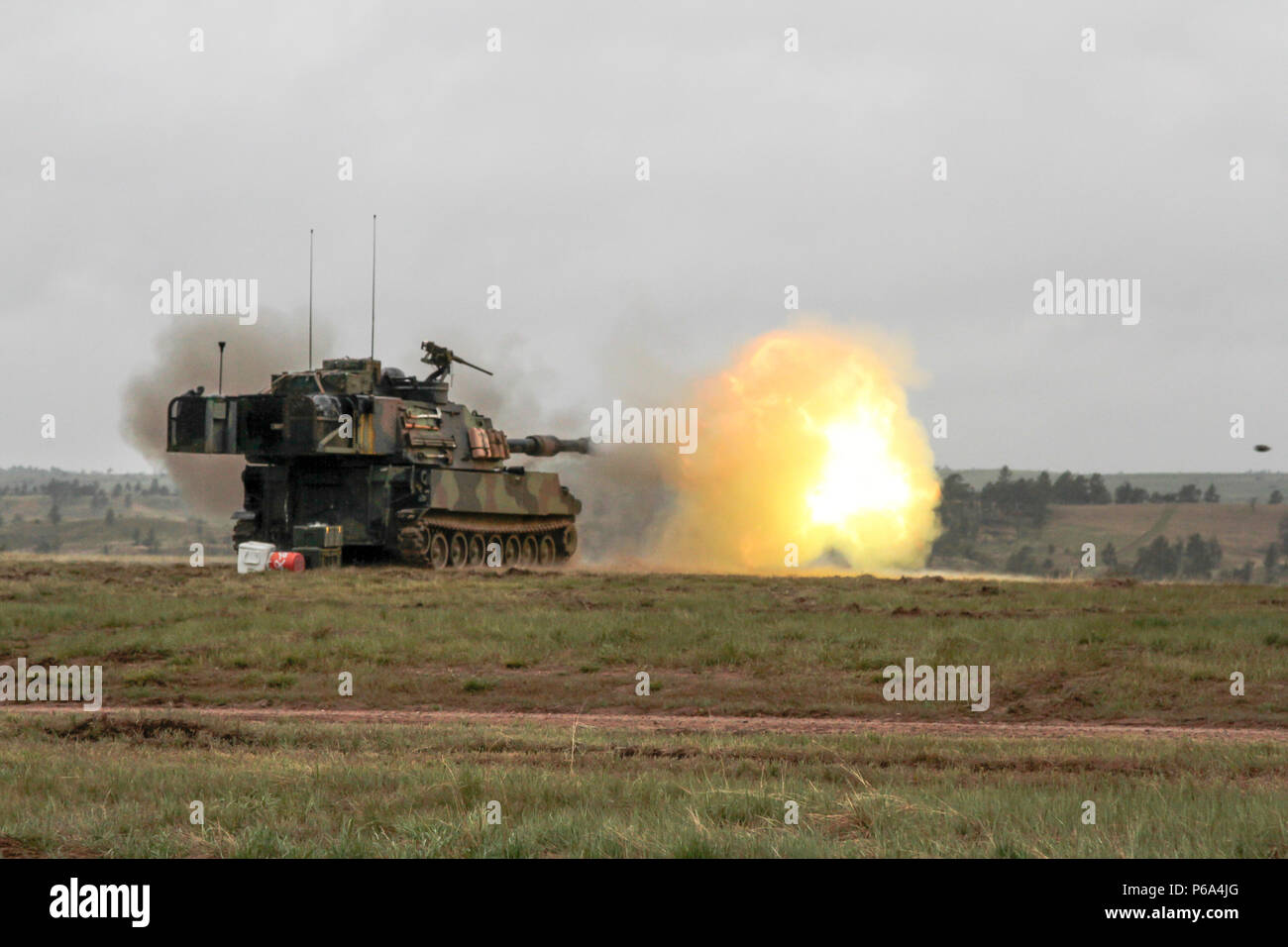 A Paladin howitzer from 2nd Battalion, 22nd Field Artillery Regiment ...