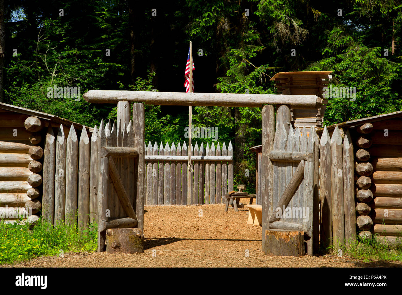 Fort Clatsop, Fort Clatsop National Memorial, Lewis and Clark National ...