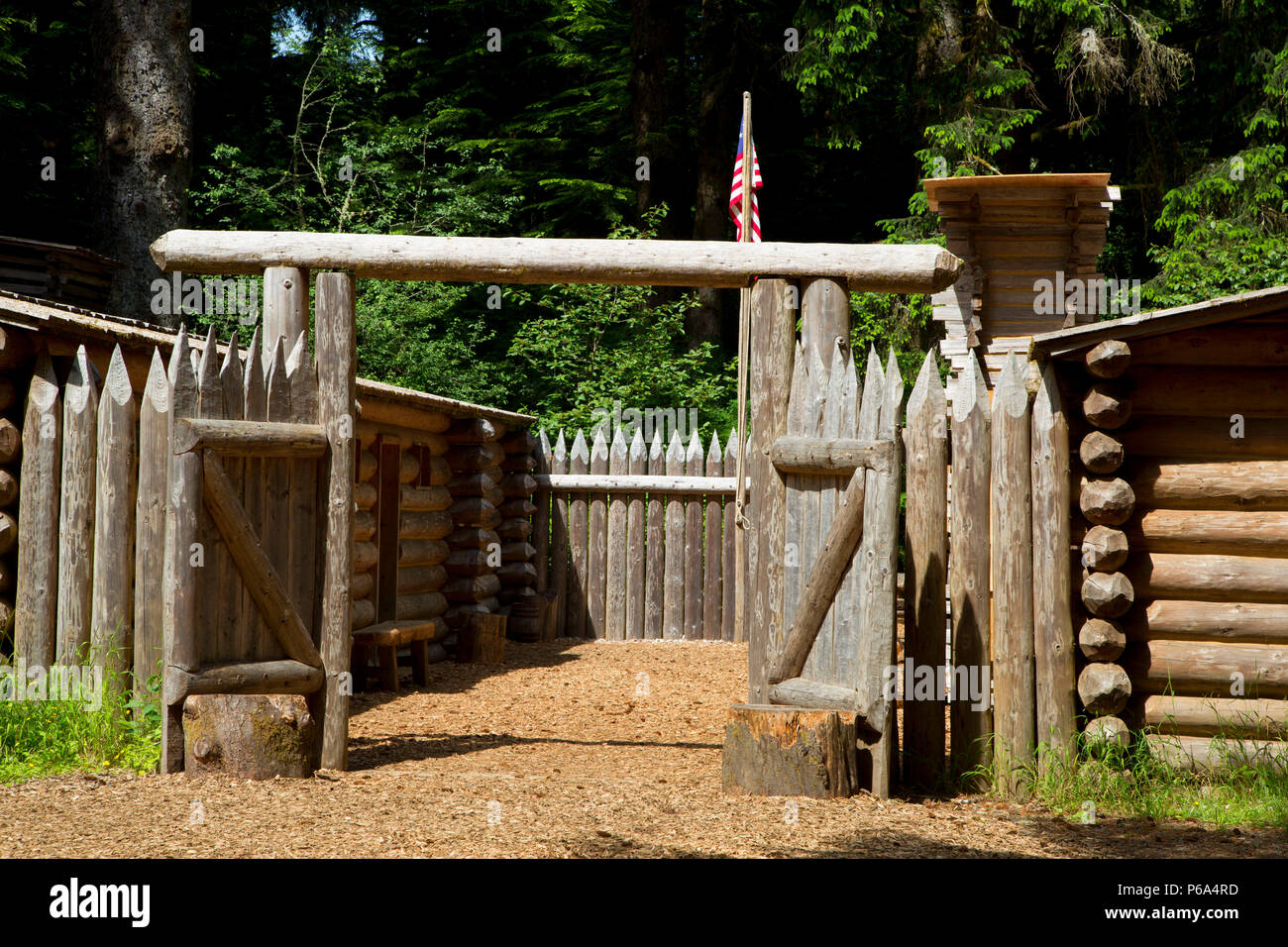 Fort Clatsop, Fort Clatsop National Memorial, Lewis and Clark National ...