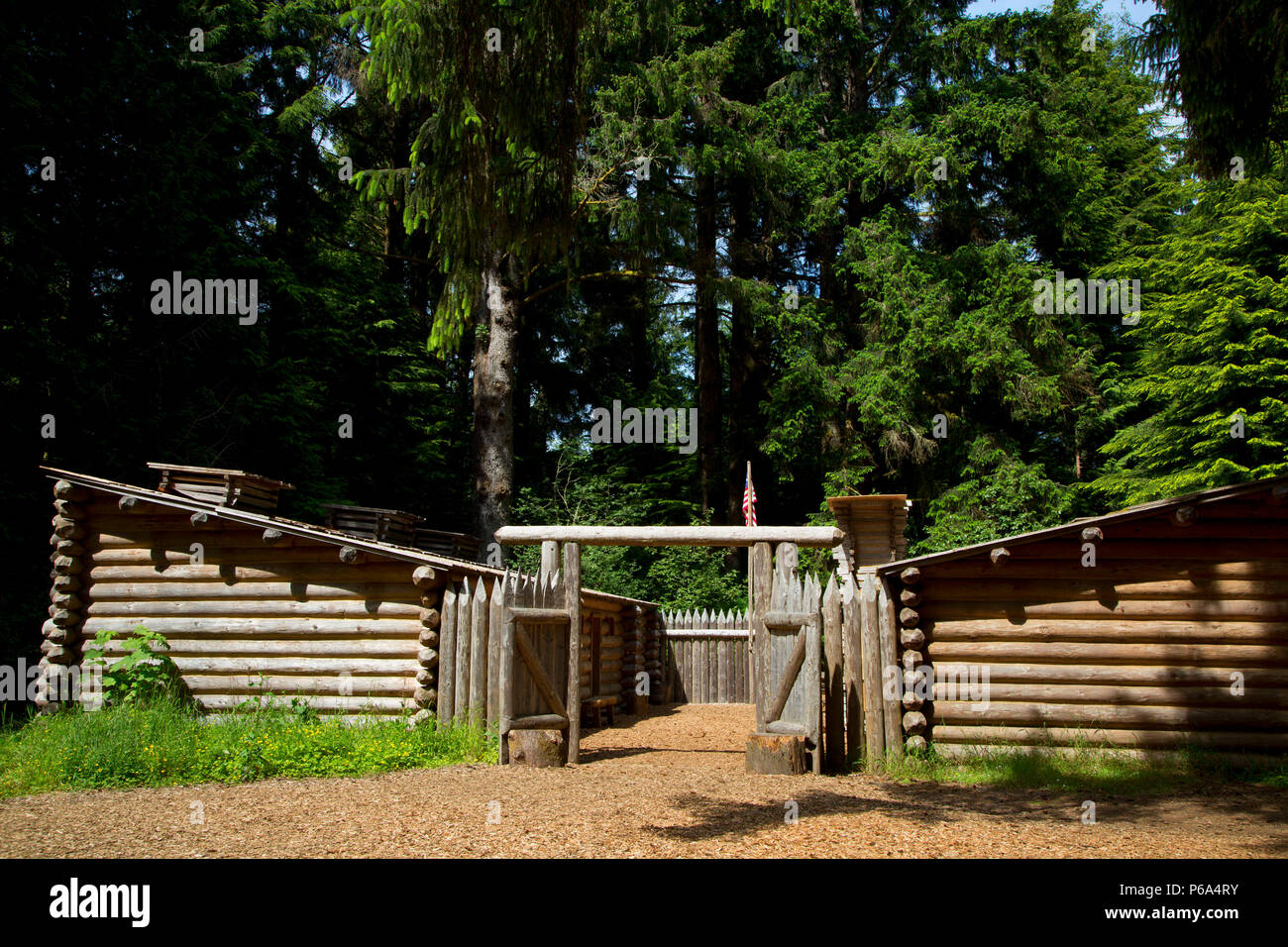 Fort Clatsop, Fort Clatsop National Memorial, Lewis and Clark National ...