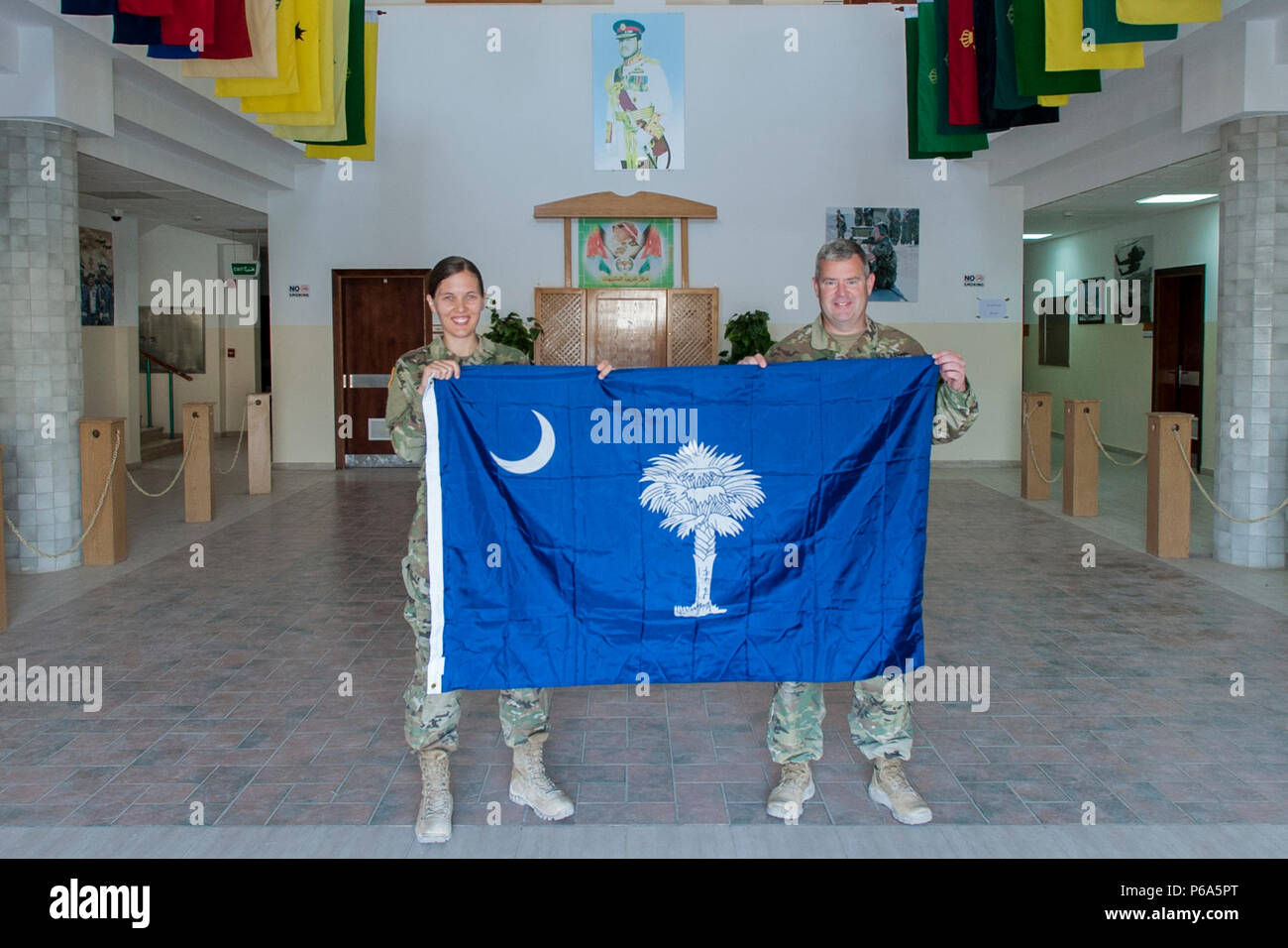 Shown are U.S. Army 1st Lt. Jessica Donnelly, 108th Public Affairs Det ...