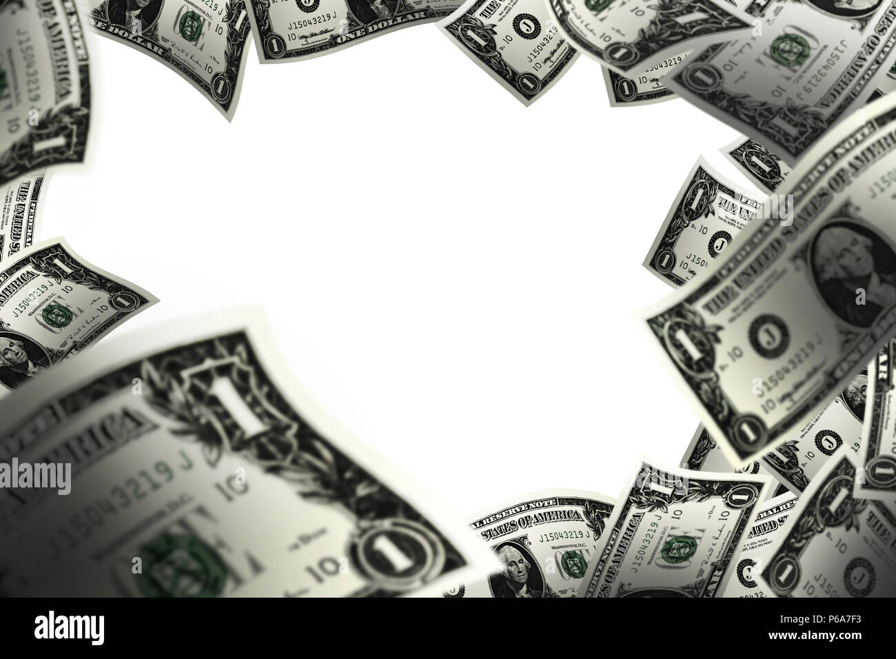 conceptual background image of us paper currency Stock Photo - Alamy