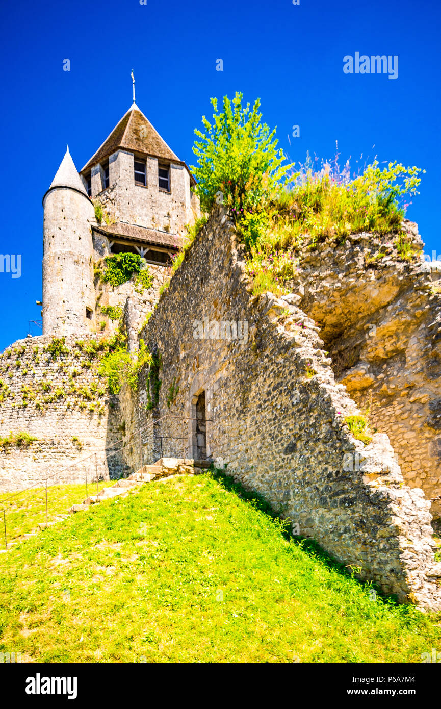 Caesar Tower, also known as La Tour Cesar, is a 12th century castle ...