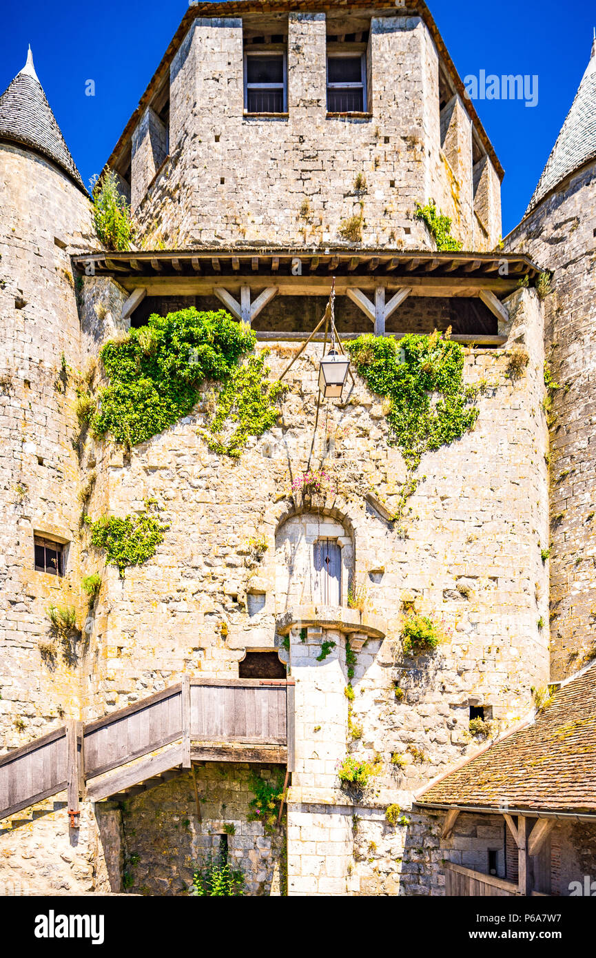 Caesar Tower, also known as La Tour Cesar, is a 12th century castle ...