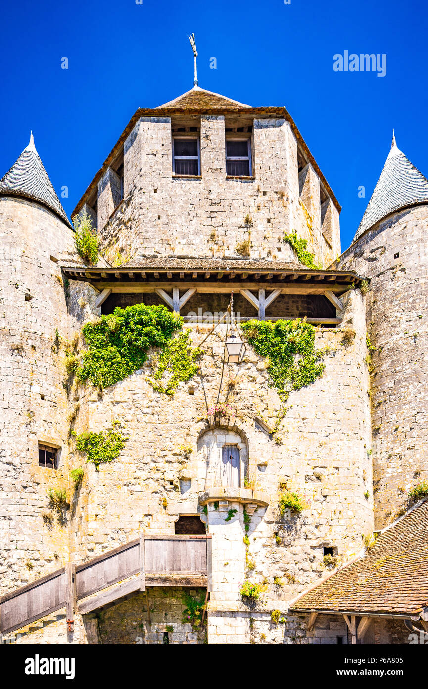 Caesar Tower, also known as La Tour Cesar, is a 12th century castle ...