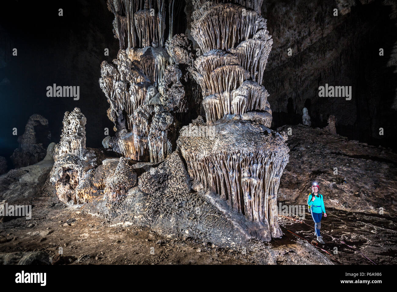 Slaughter Canyon Cave, New Mexico, USA Stock Photo - Alamy