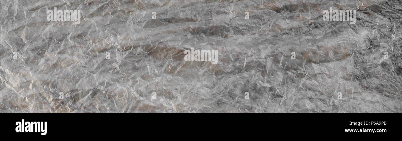 Texture of cellophane material with many folds and bends Stock Photo ...