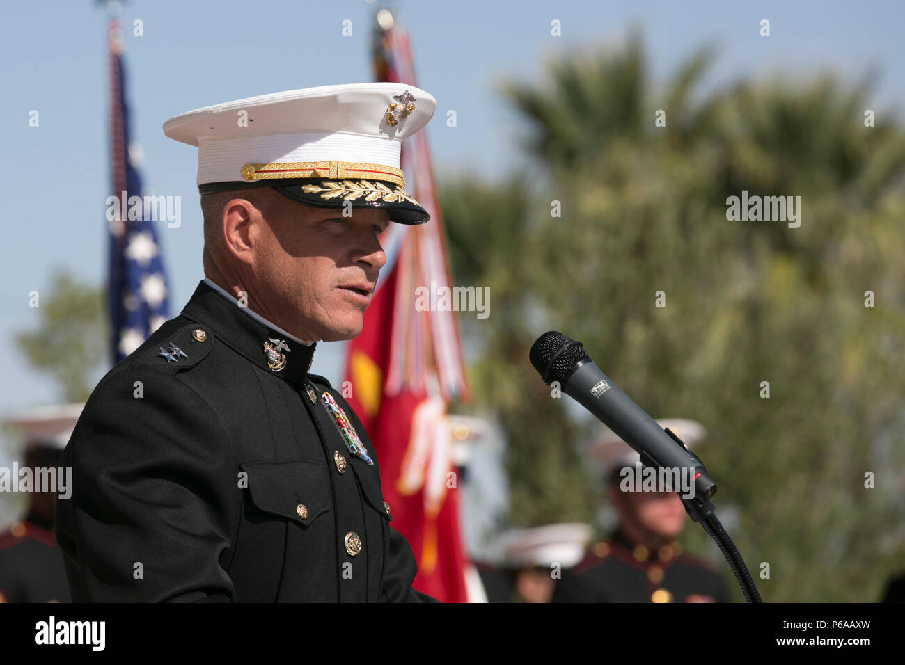 Maj. Gen. Lewis A. Craparotta, Combat Center Commanding General ...