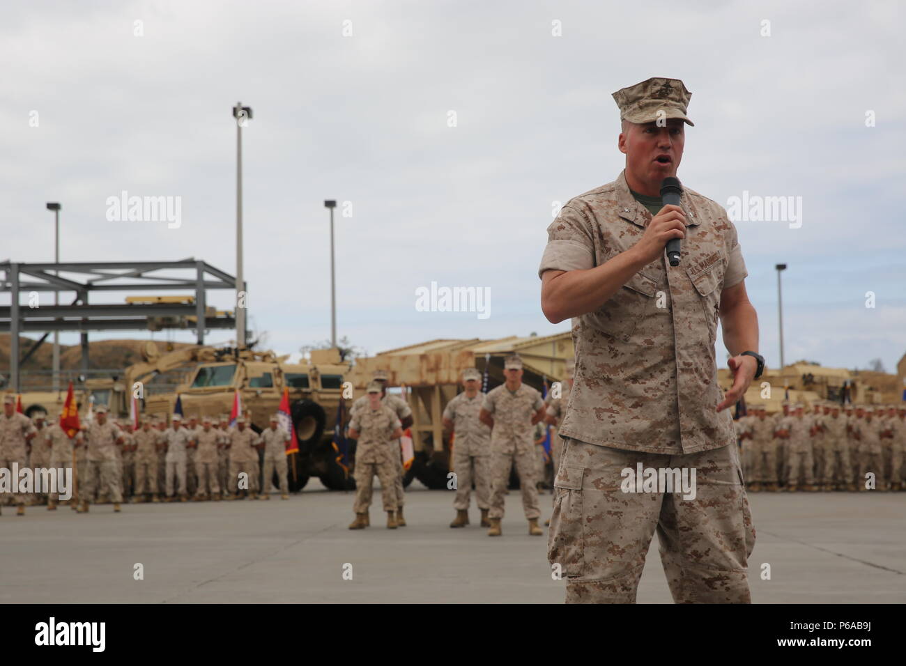 MARINE CORPS BASE CAMP PENDLETON, Calif. – Lt. Col. Colin Smith, the ...