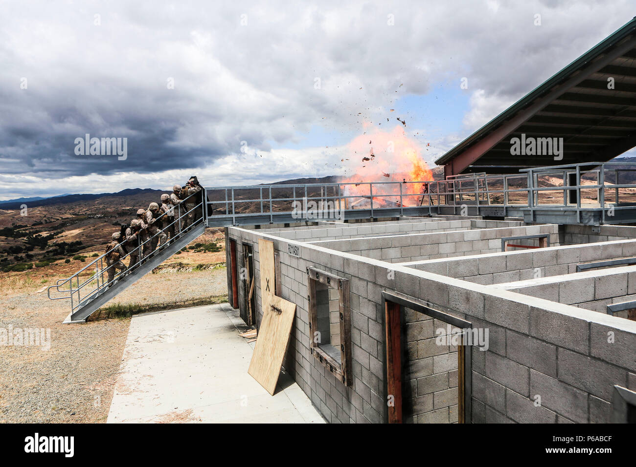 U.S. Marines with the 7th Engineer Support Battalion, 1st Marine ...