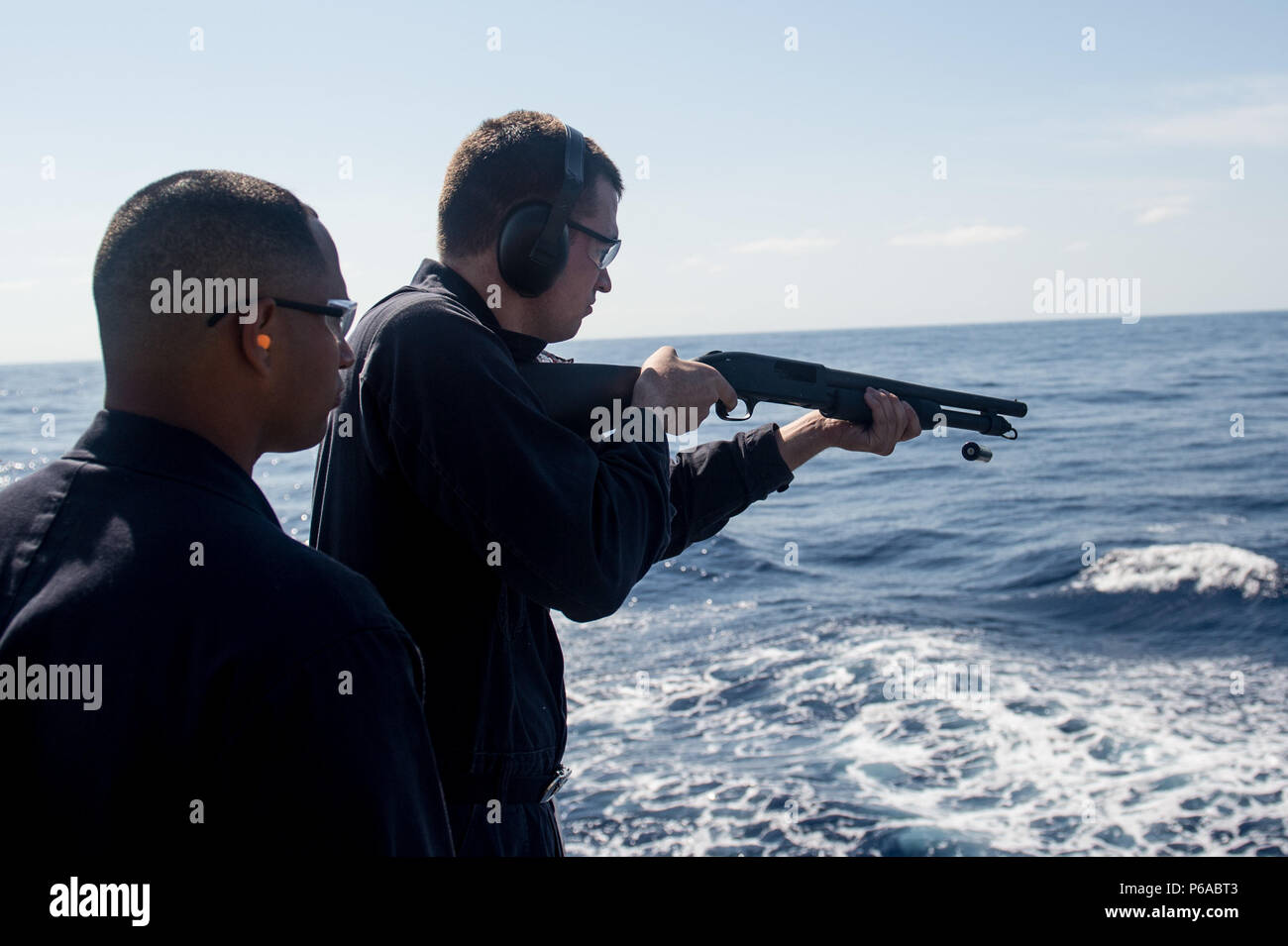 160531-N-UF697-116 WATERS SOUTH OF JAPAN (May 31, 2016) Fire Controlman ...