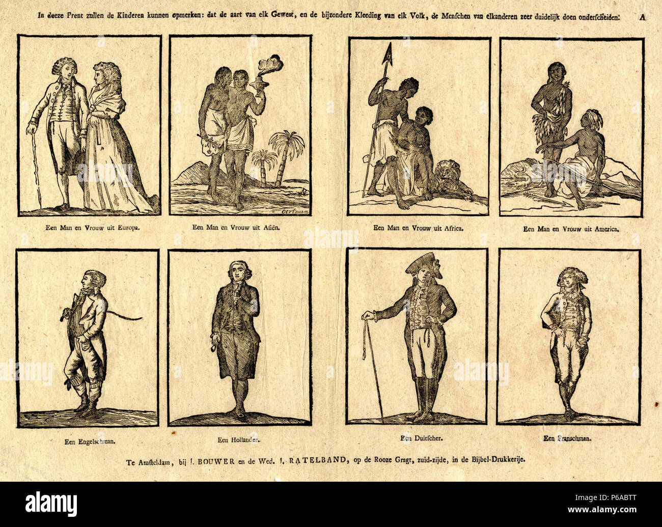 18th century ethnography Stock Photo - Alamy