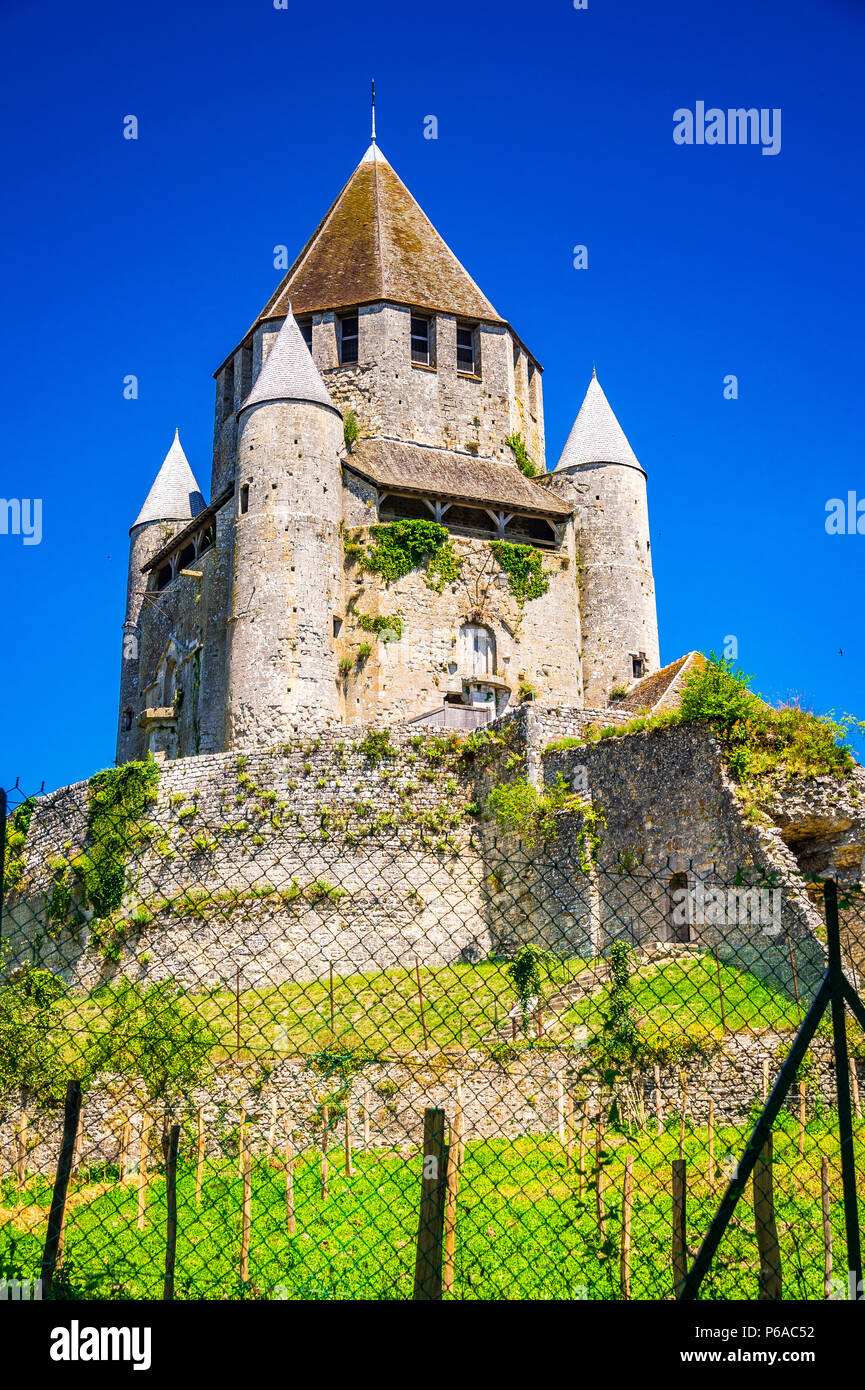 Caesar Tower, also known as La Tour Cesar, is a 12th century castle ...