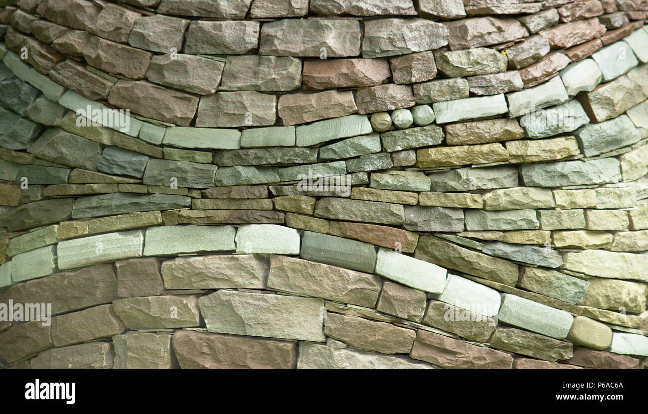 Multi color brick pattern Stock Photo - Alamy
