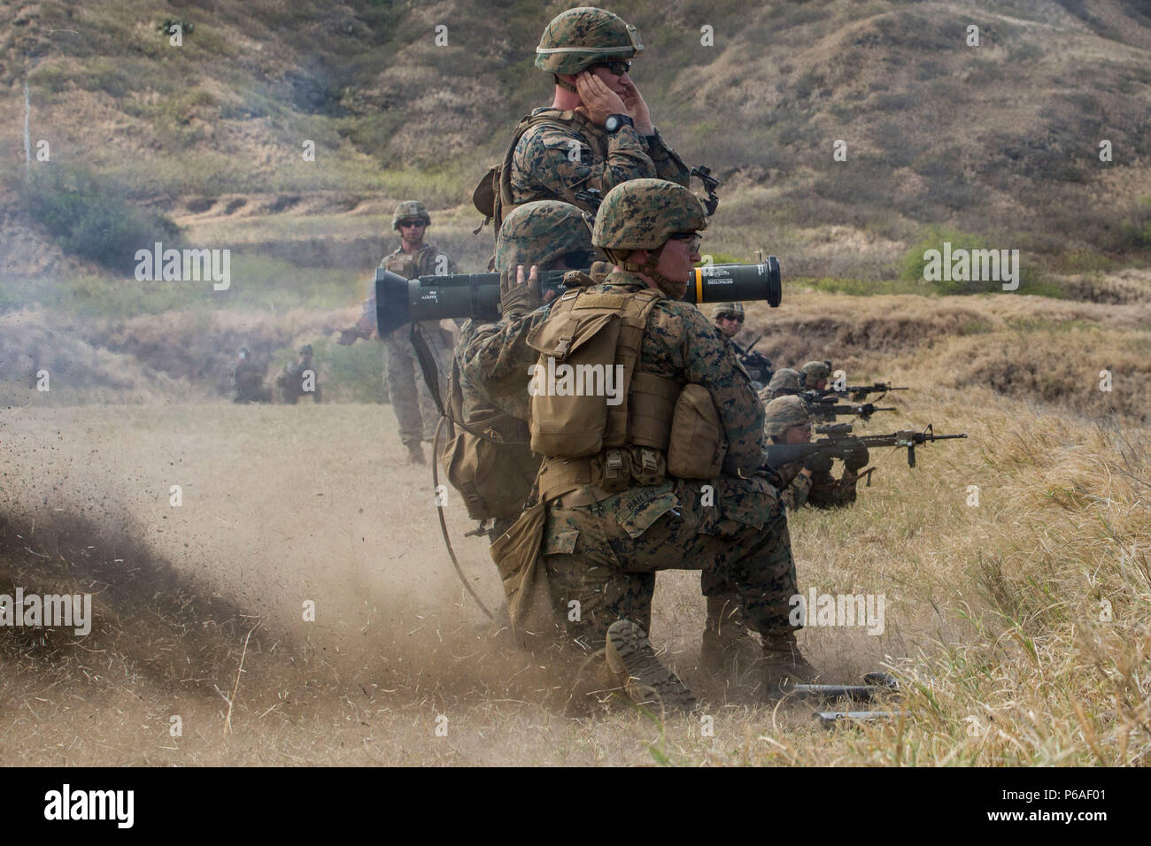 MARINE CORPS BASE HAWAII – A Marine with Echo Company, 2nd Battalion ...
