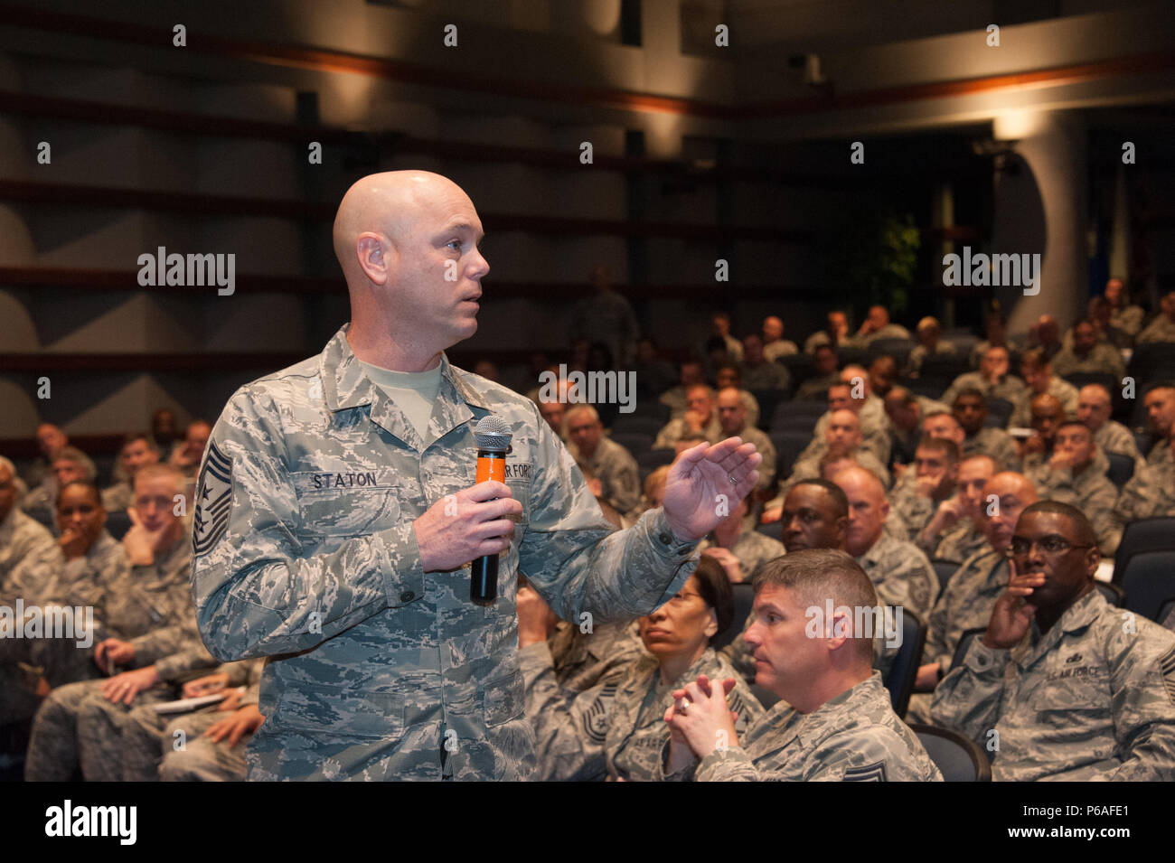 Cmsgt david staton hi-res stock photography and images - Alamy