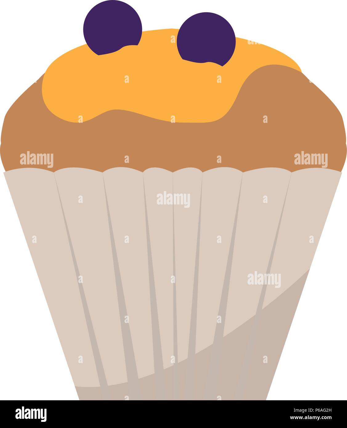 Chip muffin Stock Vector Images - Alamy