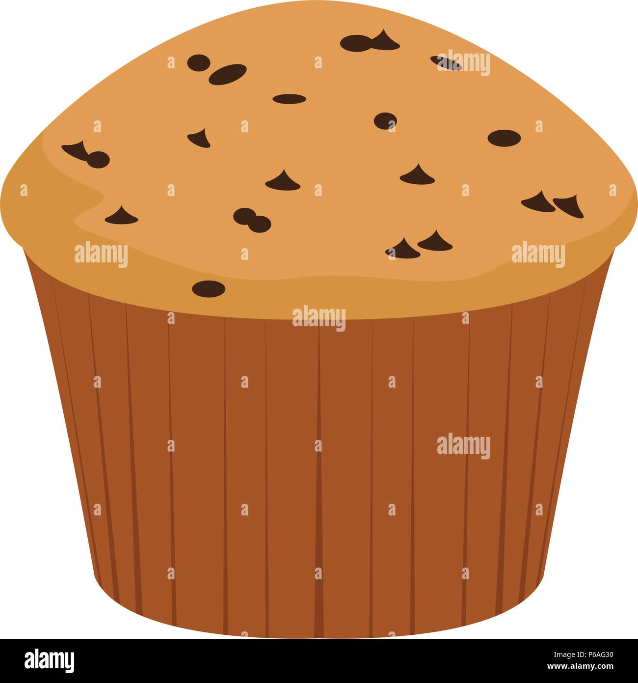 Isolated muffin icon Stock Vector Image & Art - Alamy