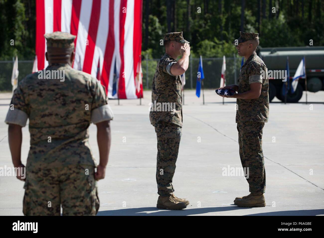 Master Sergeant J. Parker concluded thirty years of service in the ...
