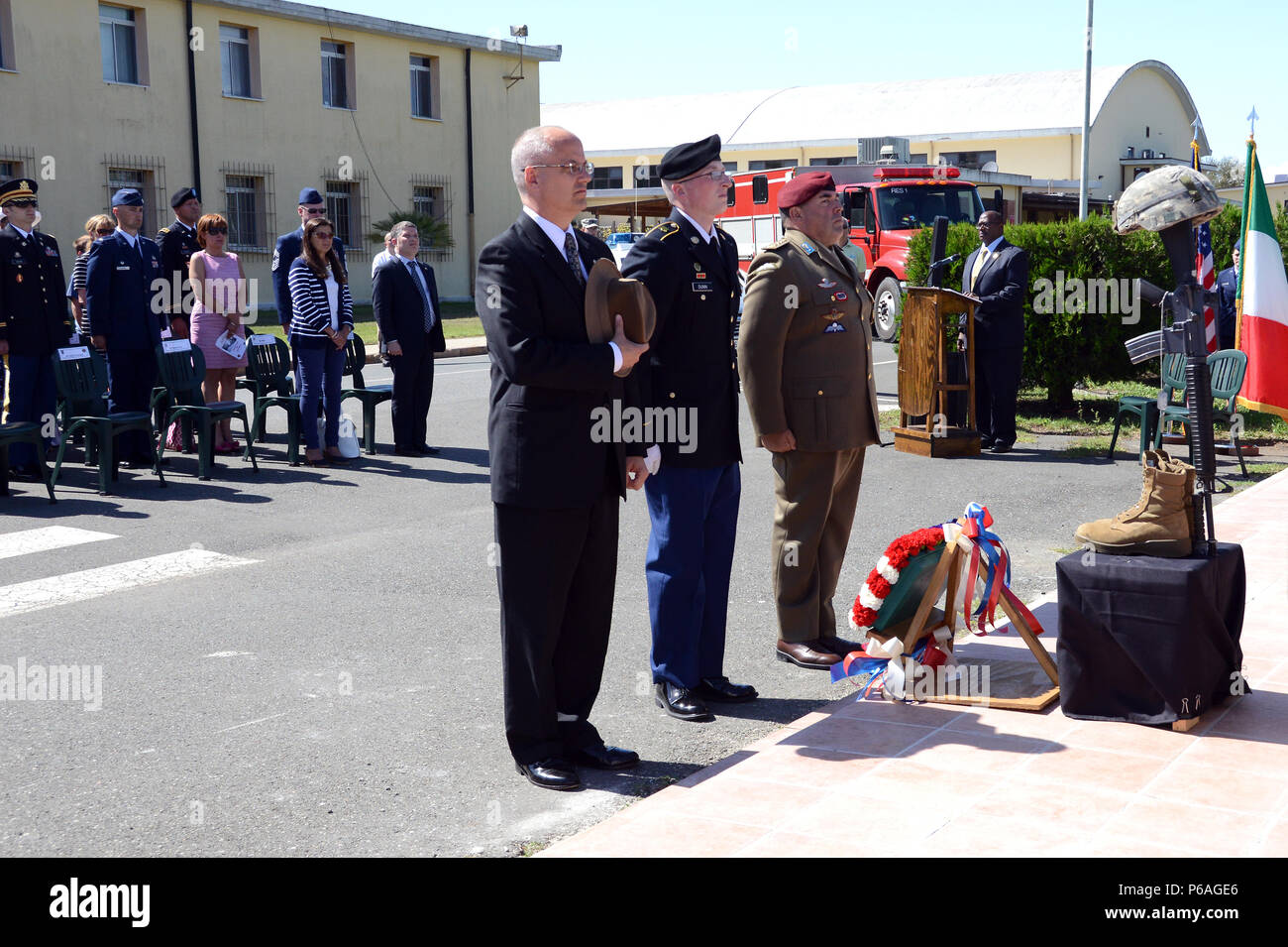 From left From left Mr. David J. Leinberger, Deputy Garrison Manager U ...