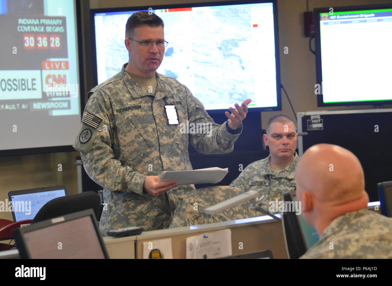 FORT CARSON, CO. – Christopher Richardson, 4th Sustainment Executive ...