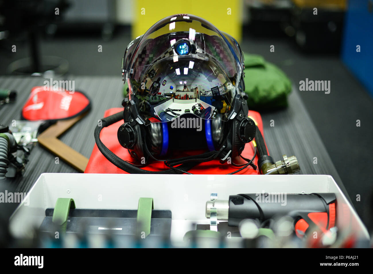 The Gen III F-35 helmet provides advanced pilot protection and ...