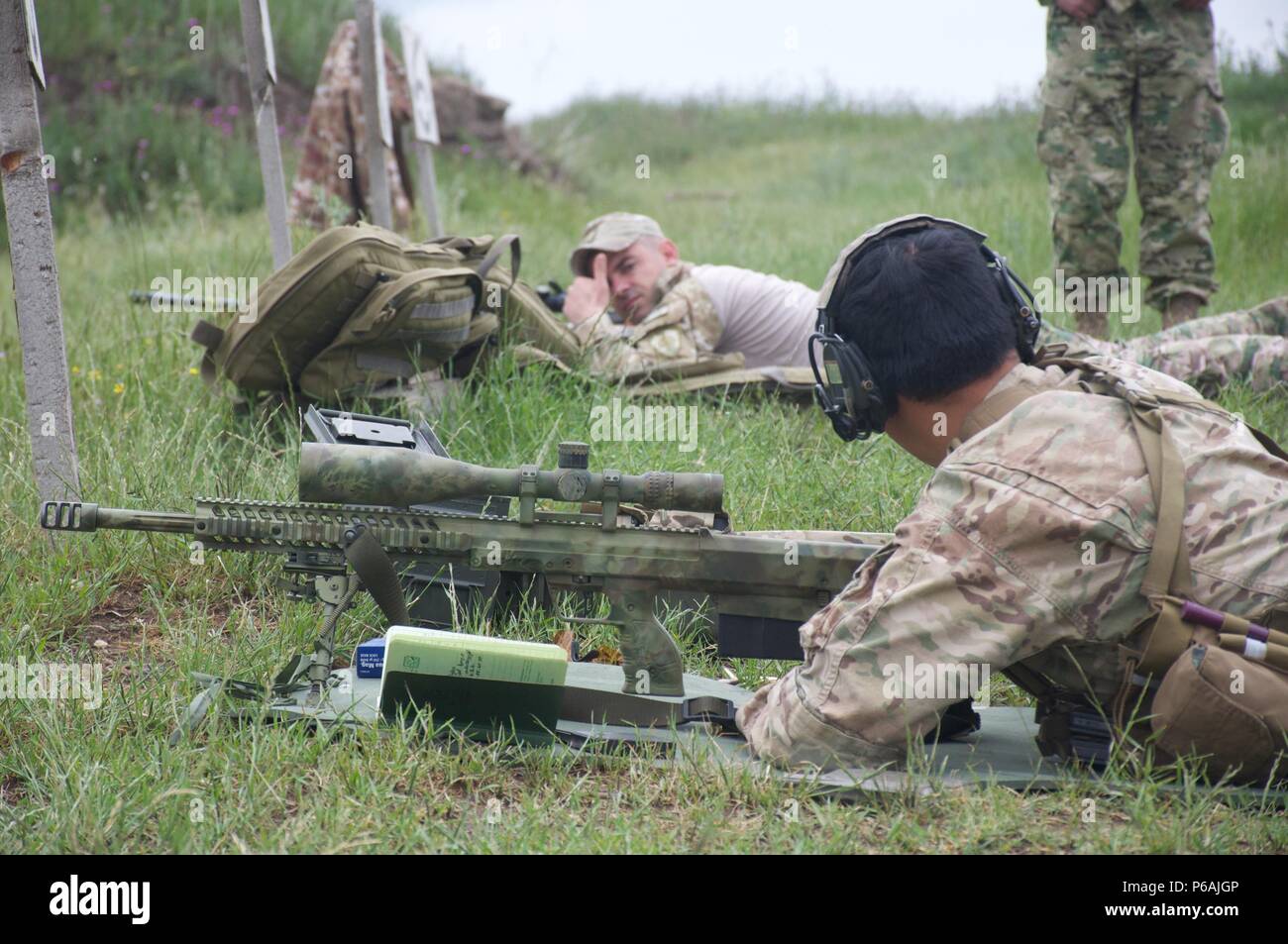 VAZIANI TRAINING AREA, Tbilisi, Georgia, May 21, 2016 — Sergeant Choi ...