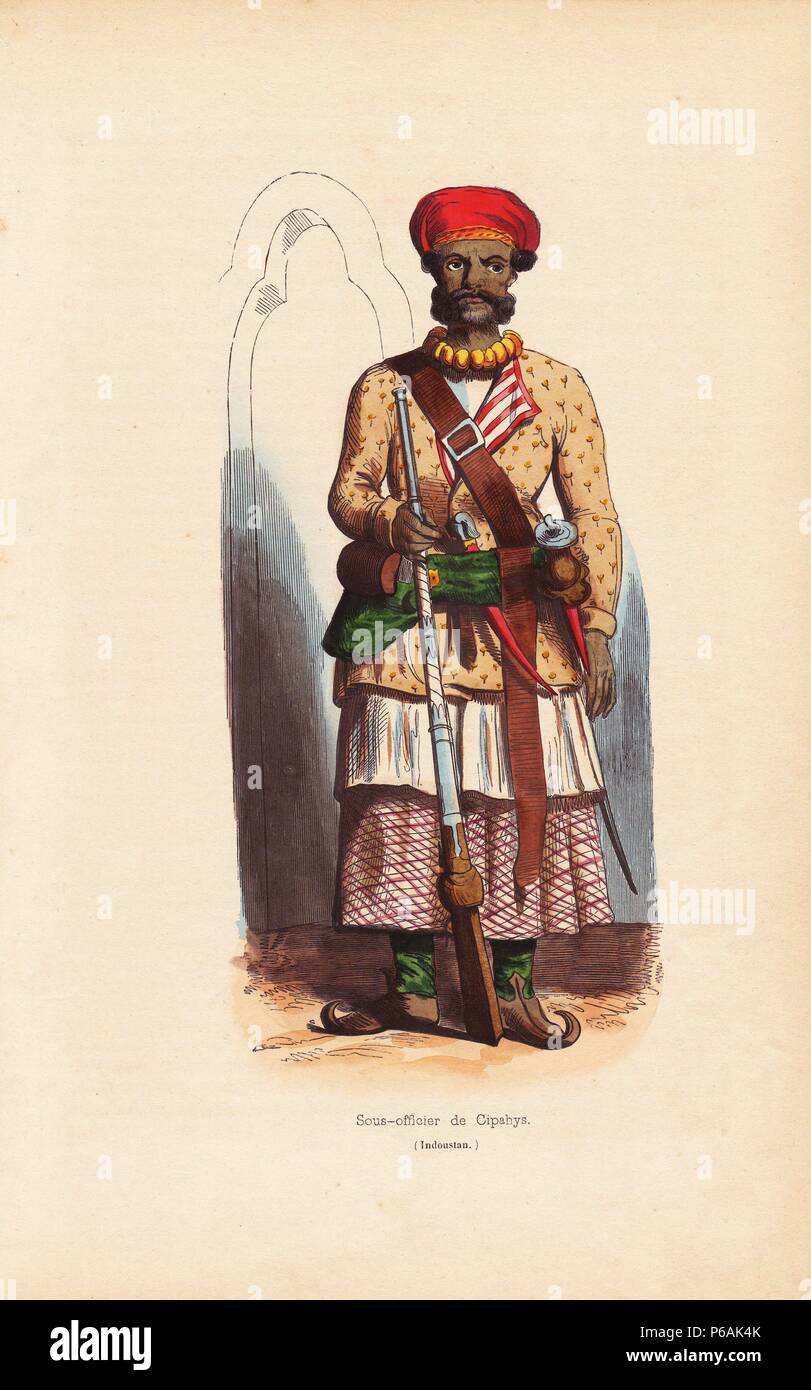 Indian sepoy hi-res stock photography and images - Alamy