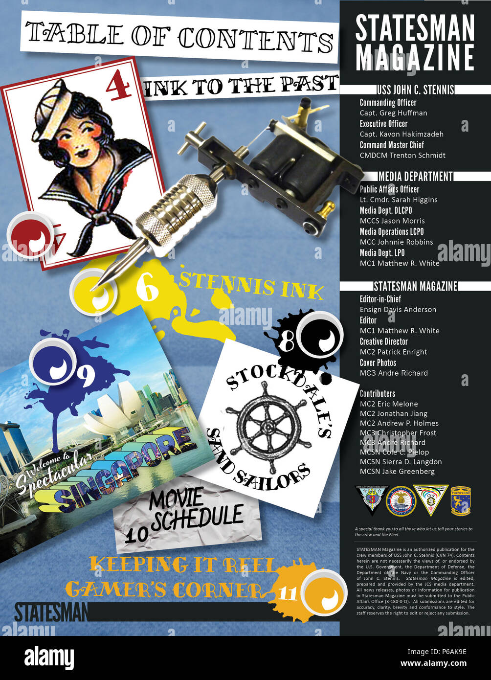 The Statesman is a shipboard magazine made for Sailors underway. The ...