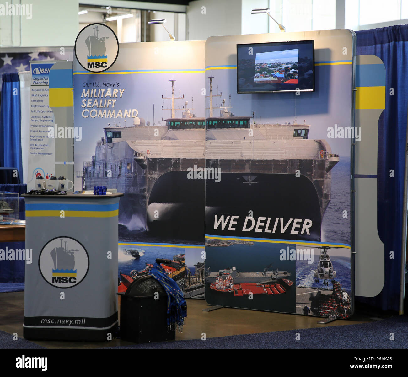 Graphic Design presentation for Military Sealift Command. (Produced by ...