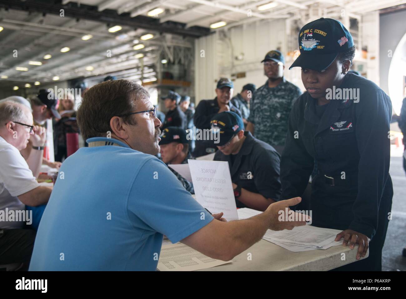 Navy college program for afloat college education hi-res stock ...