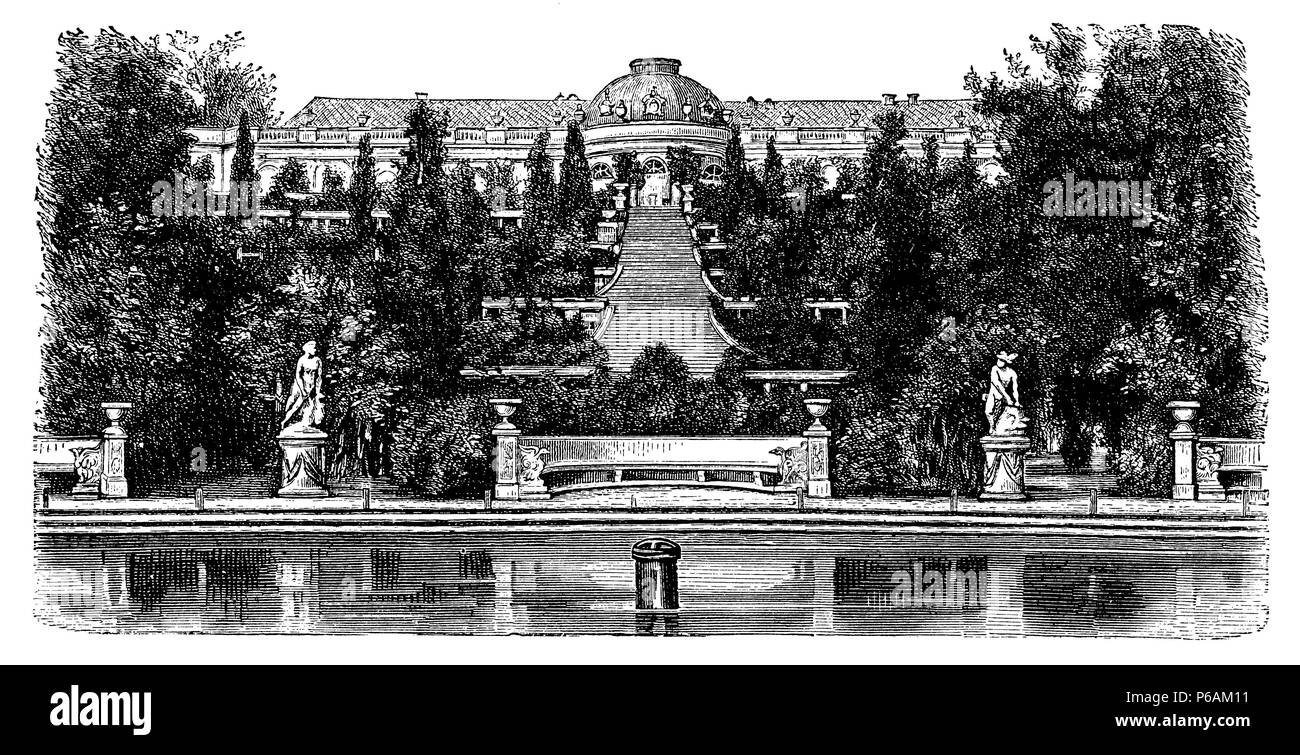 Prussian palace Black and White Stock Photos & Images - Alamy