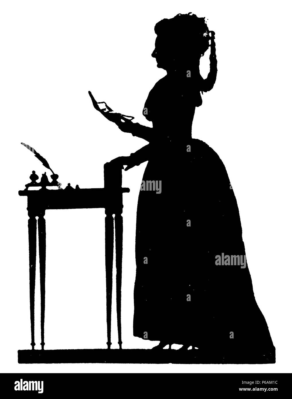 Katharina Elisabeth Goethe (Frau Rat Stock Photo - Alamy