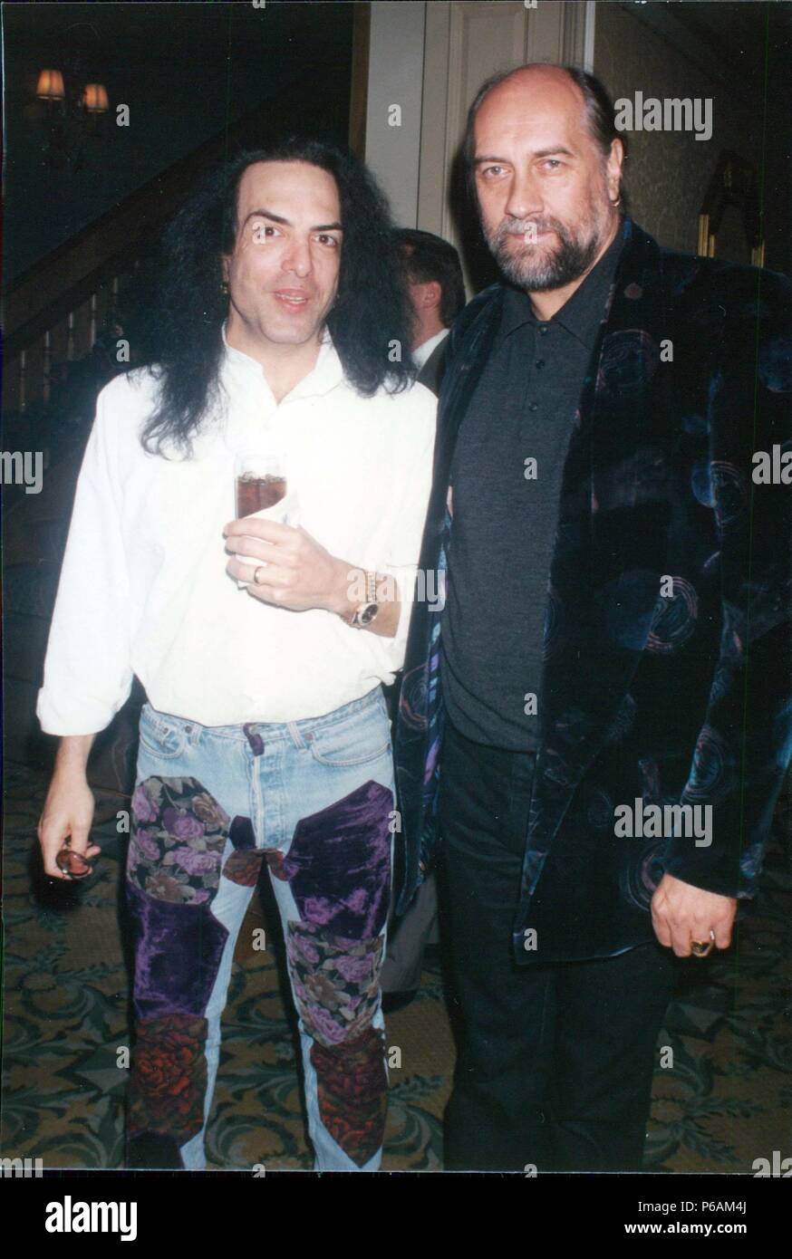 Paul Stanley & Mick Fleetwood 1994 Photo By John Barrett-PHOTOlink.net ...