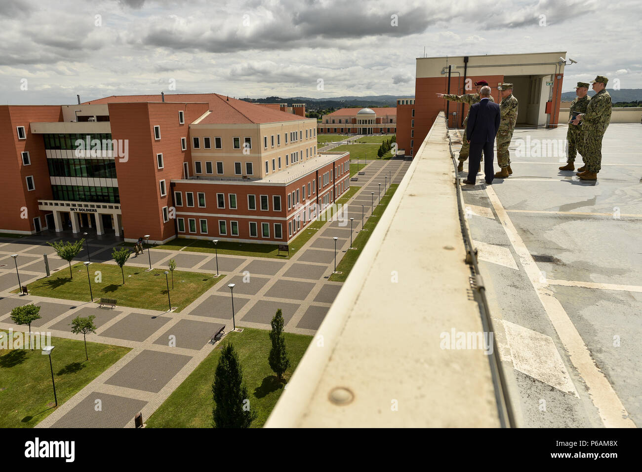 VICENZA, Italy -- U.S. Army Paratrooper Maj. David Ahern, Executive ...